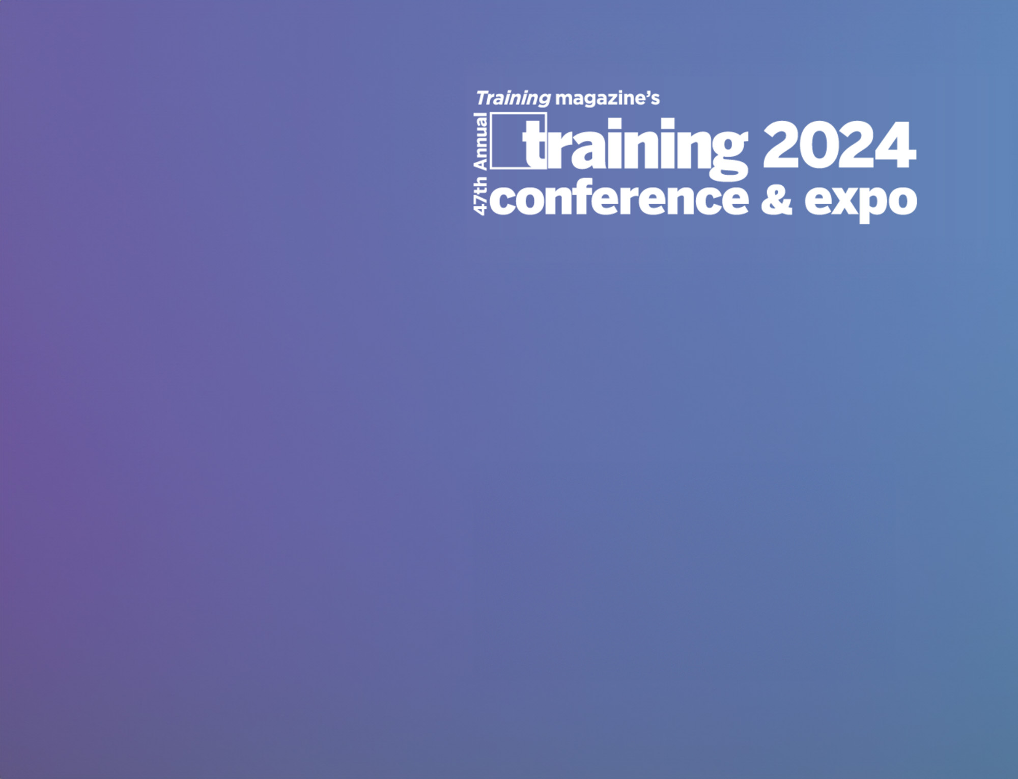 Training 2024 Conference & Expo - ELQN